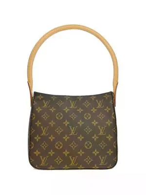 LOUIS VUITTON Mm Looping Monogram Shoulder Bag - Brown