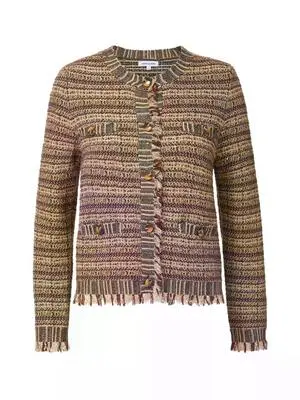 Veronica Beard Sariyah Fringed Jacket