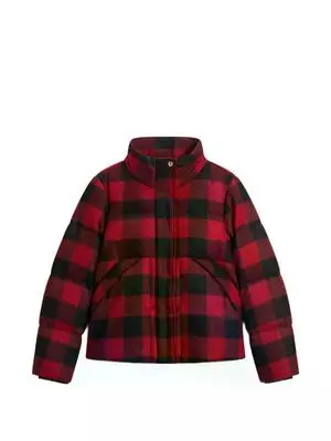 Woolrich Check Virgin-wool Puffer Jacket