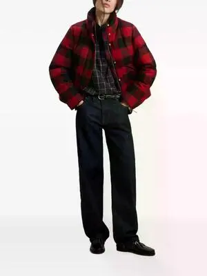 Woolrich Check Virgin-wool Puffer Jacket