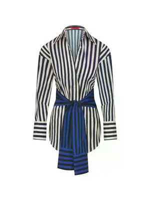SIMONMILLER Inna Poplin Tie-waist Shirt