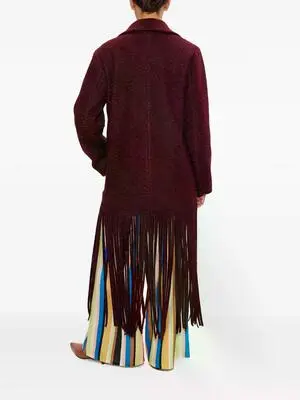 SIMONMILLER Vero Fringe-trimmed Coat