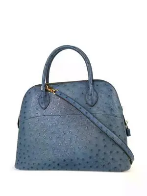 Hermès 2001 31 Bolide 2way Ostrich-leather Tote Bag
