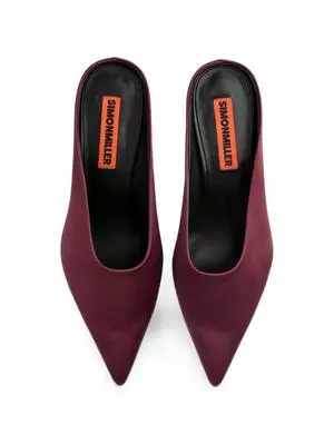 SIMONMILLER Gala Pointed Wedge Mules