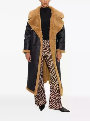 SIMONMILLER Jetz Faux-shearling Coat - Black