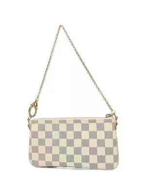 LOUIS VUITTON Medium Milla Damier Azur Shoulder Bag