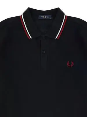Fred Perry Twin-tipped Polo Shirt - Blue