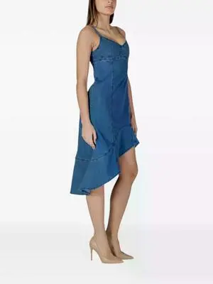 Desigual Asymmetrical Sweetheart-neck Dress