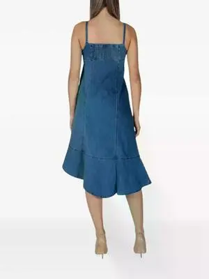 Desigual Asymmetrical Sweetheart-neck Dress