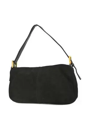Fendi Baguette Shoulder Bag - Black
