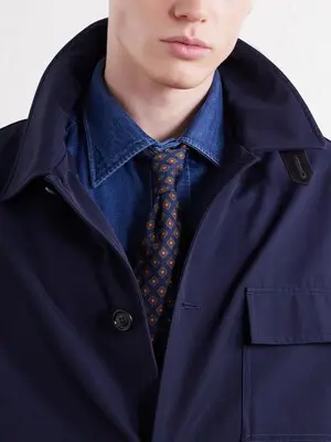 Rubinacci 8cm Printed Silk-twill Tie