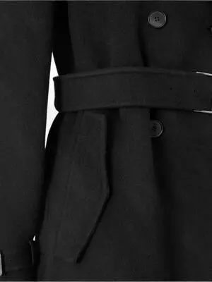Fendi Double-breasted Belted Coat