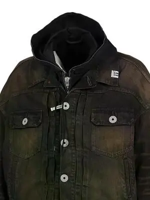 Mihara Yasuhiro Shifted Layer Denim Jacket