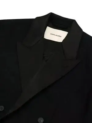 ENTIRE STUDIOS Fold Double-breasted Jacket - Black