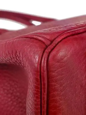 Hermès 2005 35 Birkin Tote Bag - Red