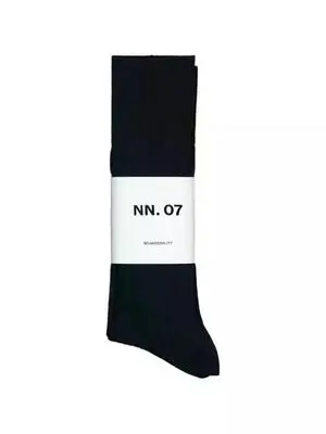 Nn07 Nine Ribbed-knit Socks Set