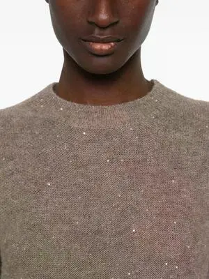 PAPER LACE Sequin-embellished Sweater