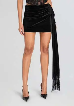 Retrofete Imperia Velvet Skirt