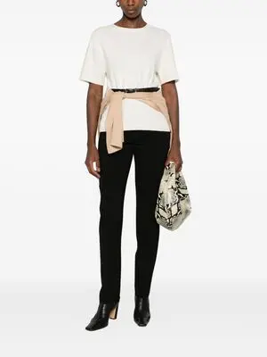 TOTEME Wool Low-waist Trousers