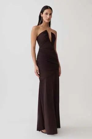 Meshki Kaiydo Gathered Centre Wire Maxi Dress