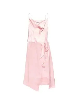 Acne Studios Acne Studios Women Satin Mini Dress Multicolor