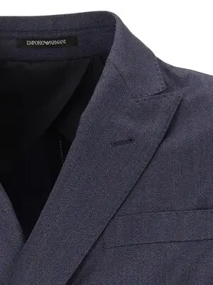Emporio Armani Double-breasted Peak-lapel Suit