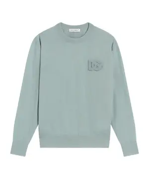 Dolce & Gabbana Smooth Cashmere Pullover - Blue