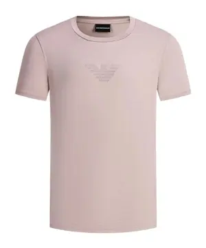 Emporio Armani Crewneck Short-sleeved T-shirt - Pink