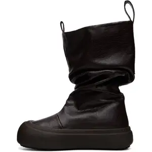 YUMEYUME Ruched Mid-calf Chelsea Boots