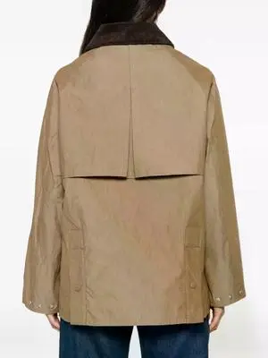 JCSOPHIE Palma Corduroy-collar Storm-flap Jacket