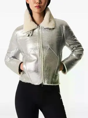 Perfect Moment Sloan Metallic Leather Jacket