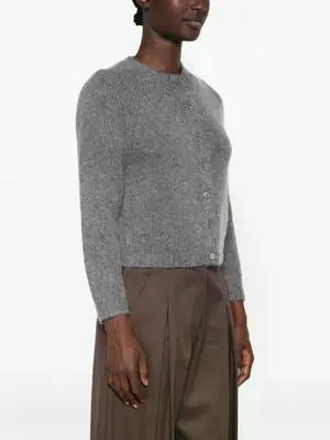 DÔEN Danae Raglan-sleeve Cardigan - Grey