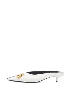 Balenciaga Bb Knife Calf Leather Mules
