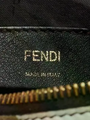 Fendi 2022 Fendigraphy Logo-plaque Tote Bag