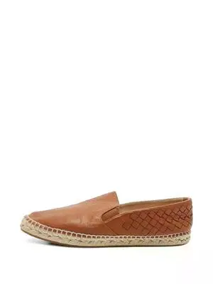 Bottega Veneta Intrecciato Slip-on Sneakers - Brown