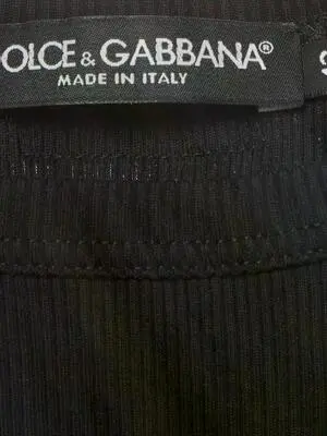 Dolce & Gabbana Rib-knit Sleeveless Tank Top