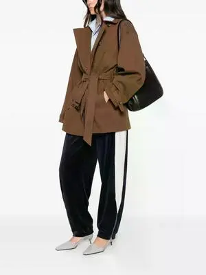 Tory Burch Colorblock Velour Track Pants