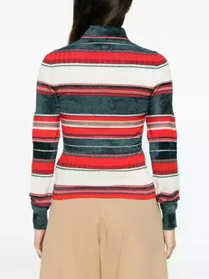 Lacoste Striped Polo Sweater