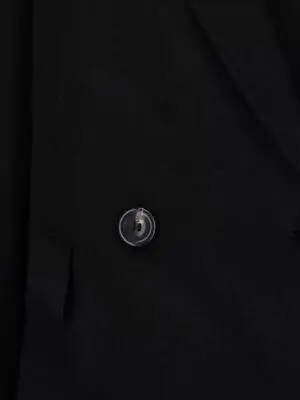 Max Mara Double-breasted Virgin Wool Jacket
