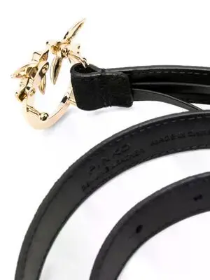 Pinko Love Birds Suede Belt