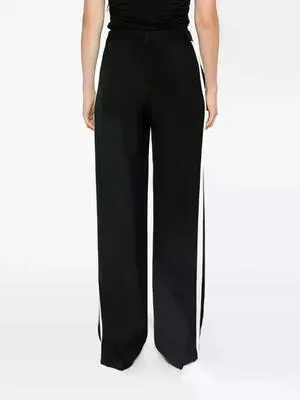 BABYLONE PARIS Side-stripe Wide-leg Trousers