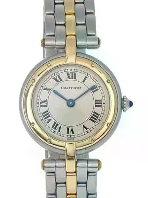 Cartier 1980 1990s Panthère Vendôme 24mm Watch - Silver