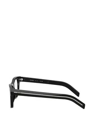Prada Pr A17s Rectangle-frame Sunglasses