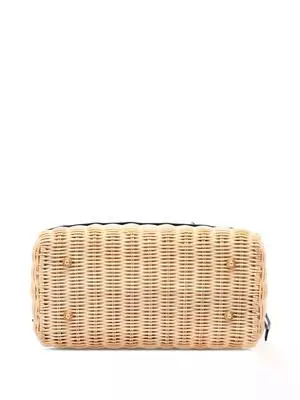 Dior 2021 Medium Wicker Oblique Lady Satchel