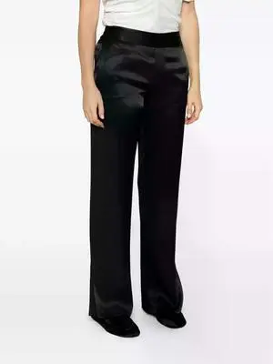 LISA YANG Satin-finish Trousers