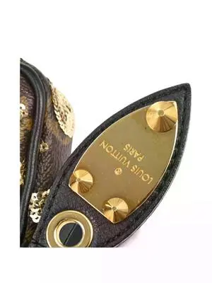 LOUIS VUITTON Mini Eclipse-pattern Sequin-embellished Shoulder Bag