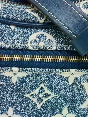 LOUIS VUITTON Small Loop Monogram Shoulder Bag - Blue