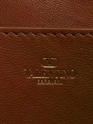 Valentino Garavani Vlogo Pouf Leather Mini Bucket Bag