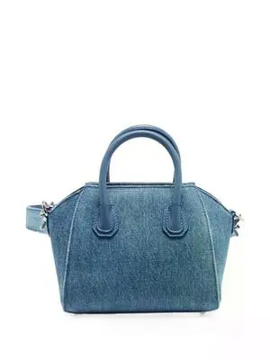 Givenchy Mini Antigona Leather-trim Tote Bag