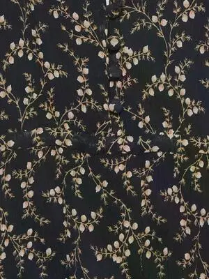 Simkhai Floral-print Long-sleeve Mini Dress